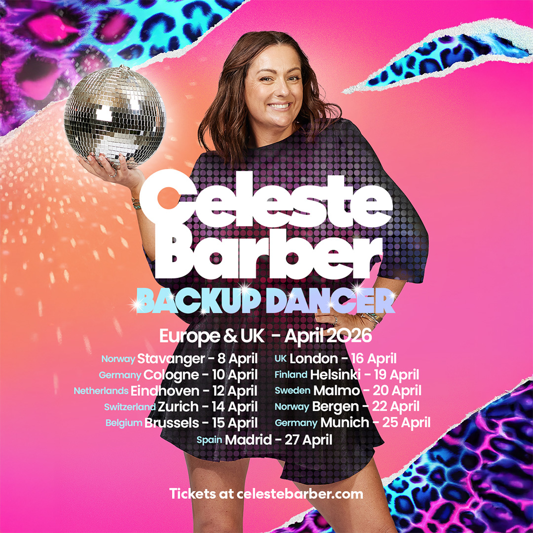 Europe & UK 2026 - Celeste Barber The Australian Queen of Comedy
